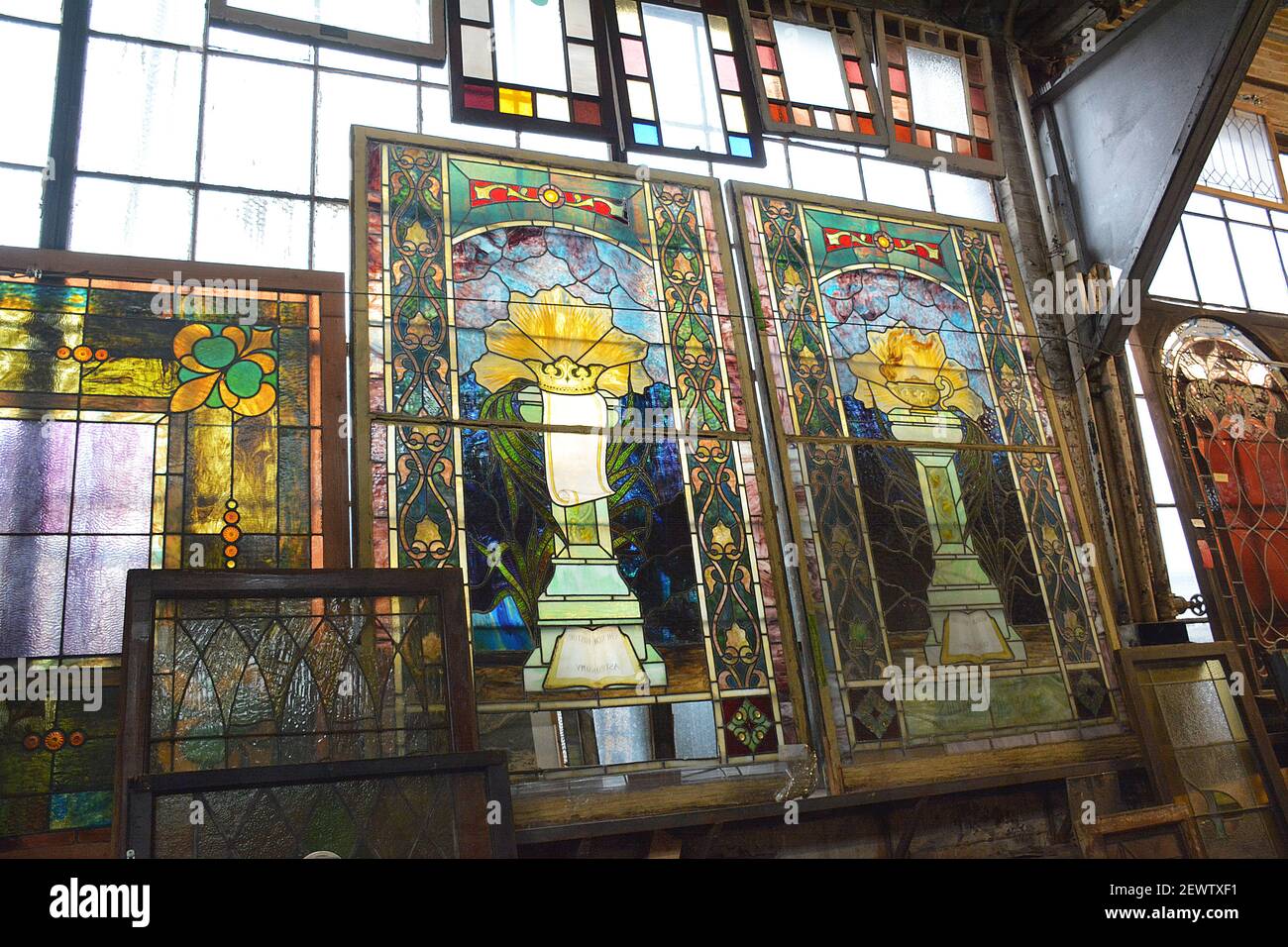 Olde Good Things, Scranton, Pennsylvanie. Images d'une entreprise d ...