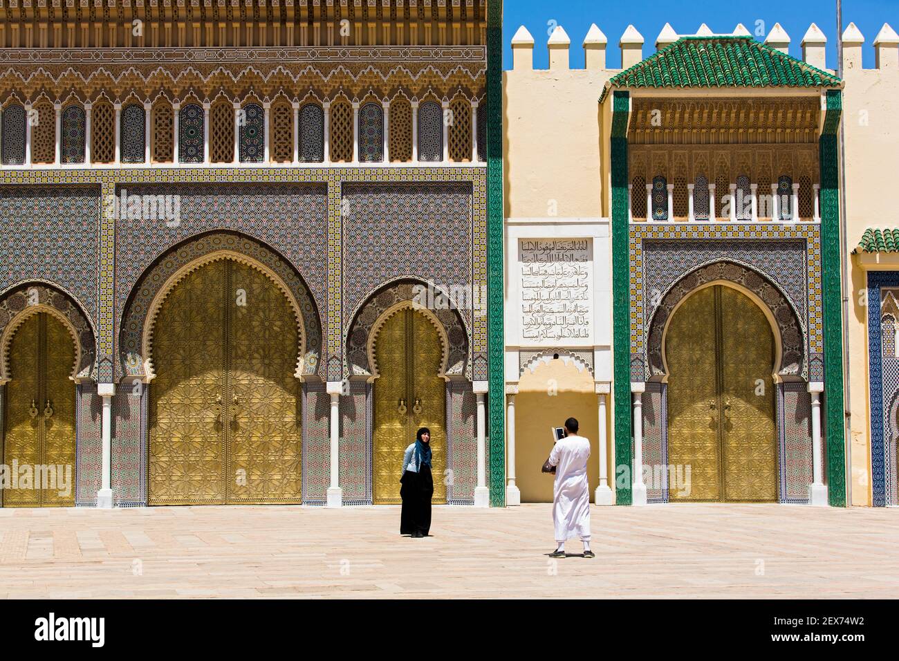 Palais du sultan fez Banque de photographies et d’images à haute ...
