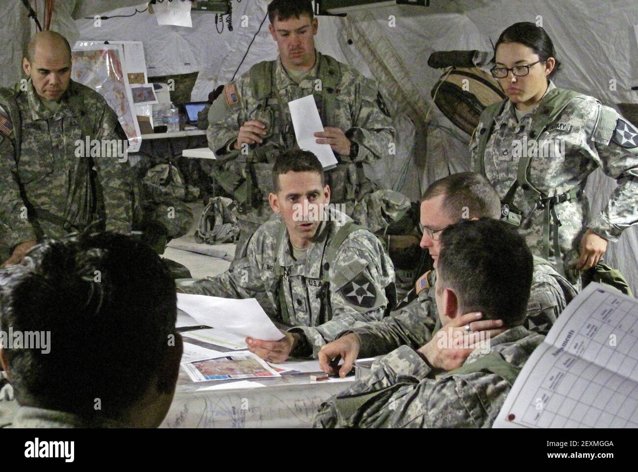 3rd brigade 2nd infantry division Banque de photographies et d’images à ...