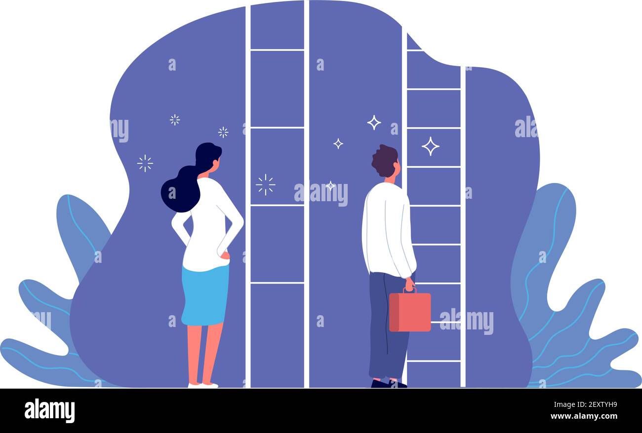 Sexism cartoon Banque d'images détourées - Alamy