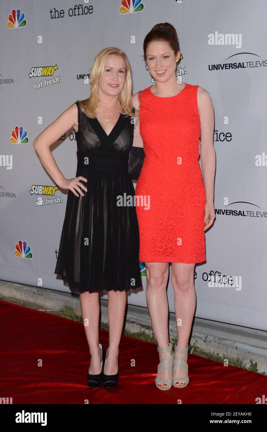 Angela kinsey and ellie kemper Banque d'image et photos - Alamy
