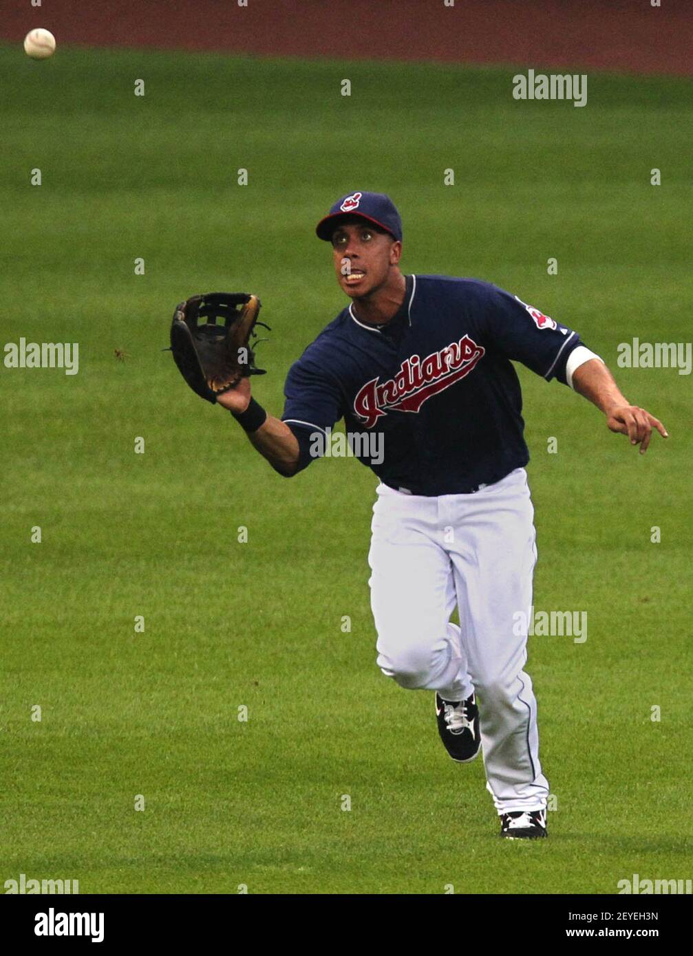 Les Cleveland Indians ont quitté le terrain de football Michael ...
