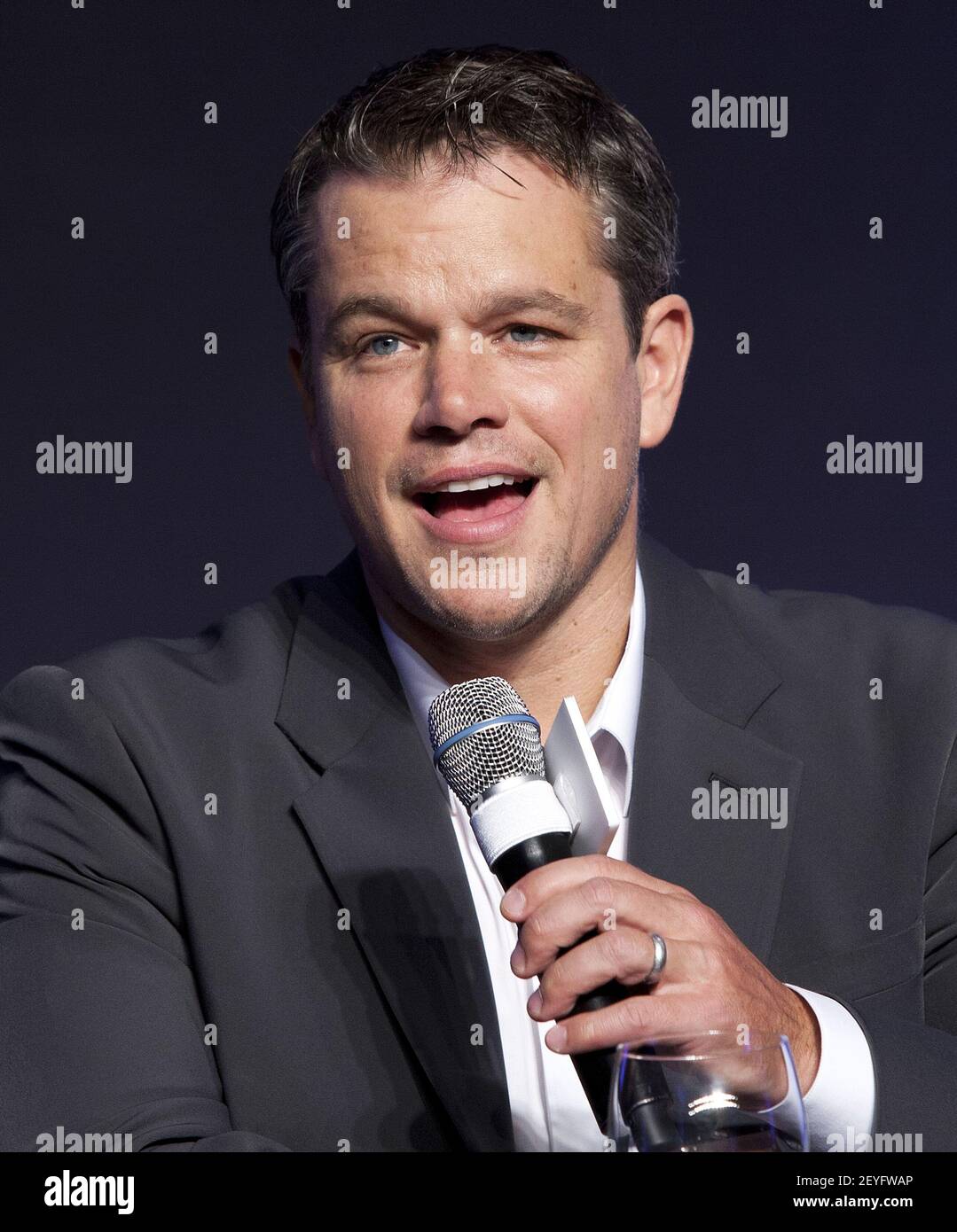 14 août 2013 - Séoul, Corée du Sud : l'acteur américain Matt Damon ...