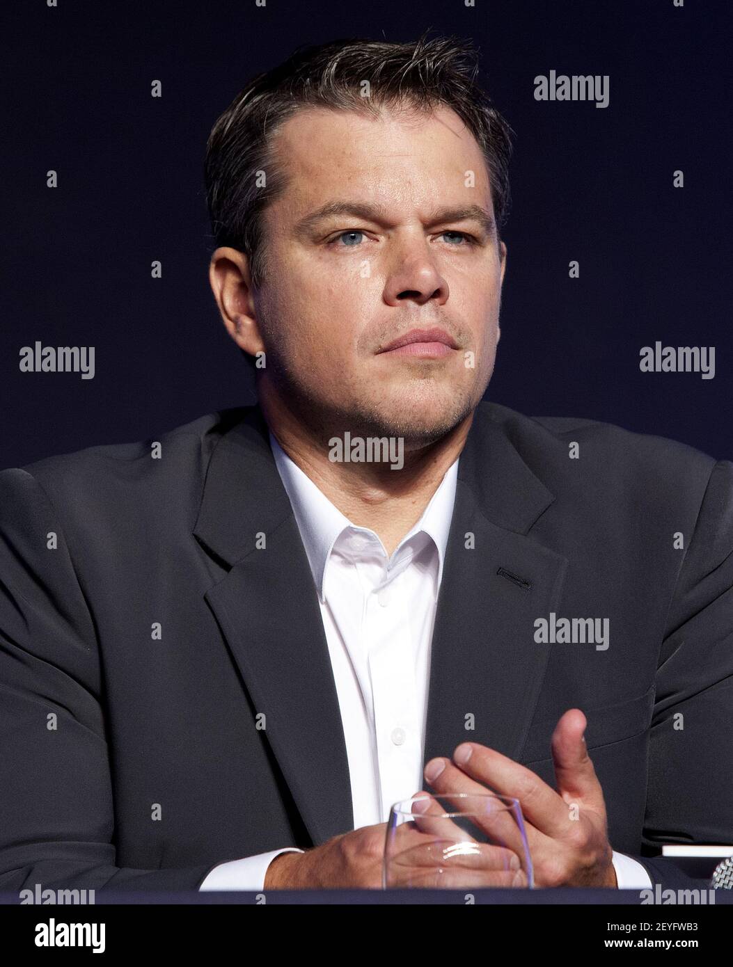 14 août 2013 - Séoul, Corée du Sud : l'acteur américain Matt Damon ...