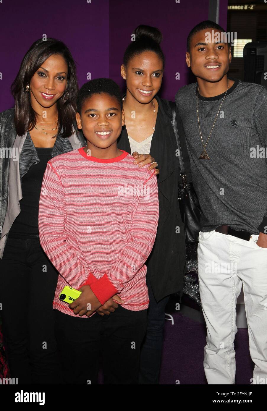 Ryan elizabeth peete and rodney peete Banque d'image et photos - Alamy