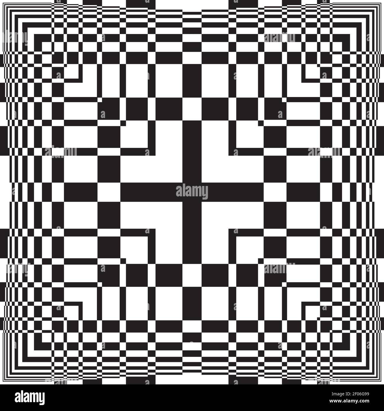 Croix en fer forgé Banque d'images vectorielles - Alamy