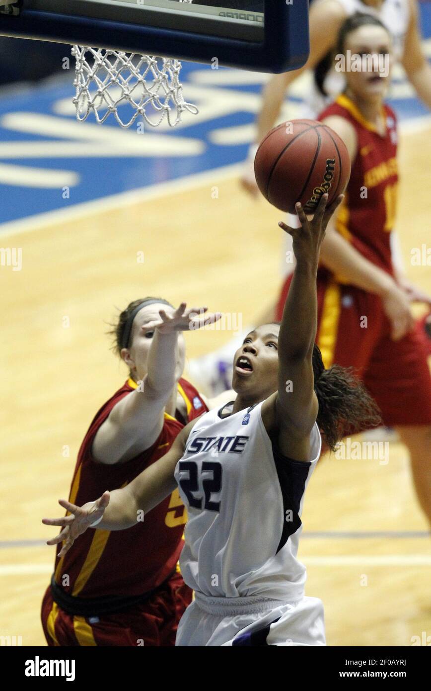Mariah White (22), de l'État du Kansas, a obtenu son score tout en ...