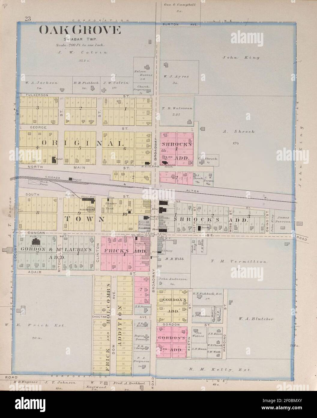 Livre de Plat du comté de Jackson, Missouri - compilé à partir des ...