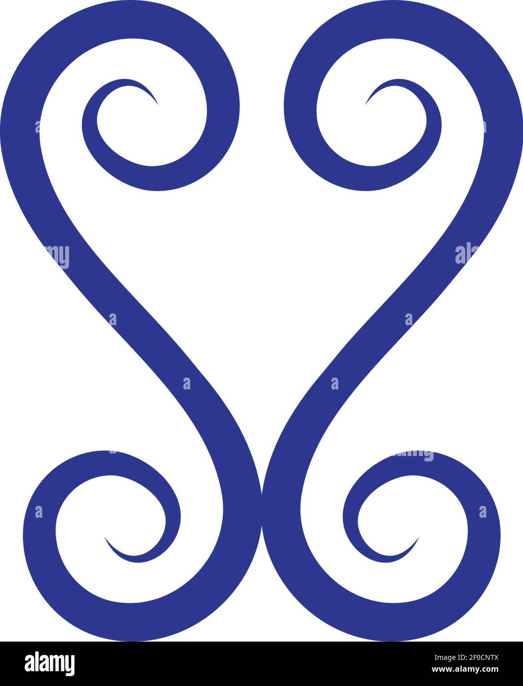 modèle de dessin vectoriel d'icône de logo de vent de vortex Image ...