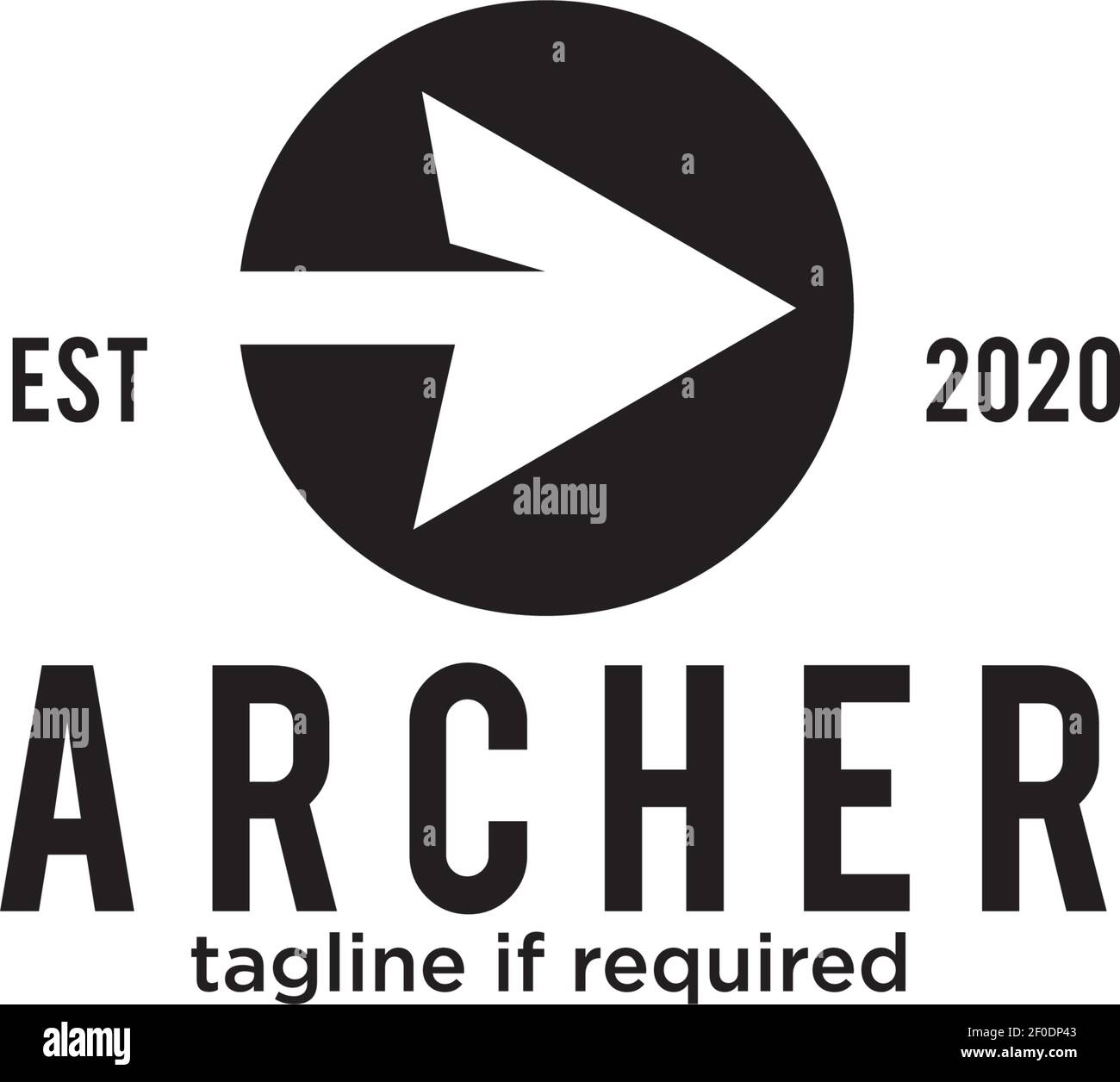 Archer logo Banque d'images vectorielles - Page 2 - Alamy