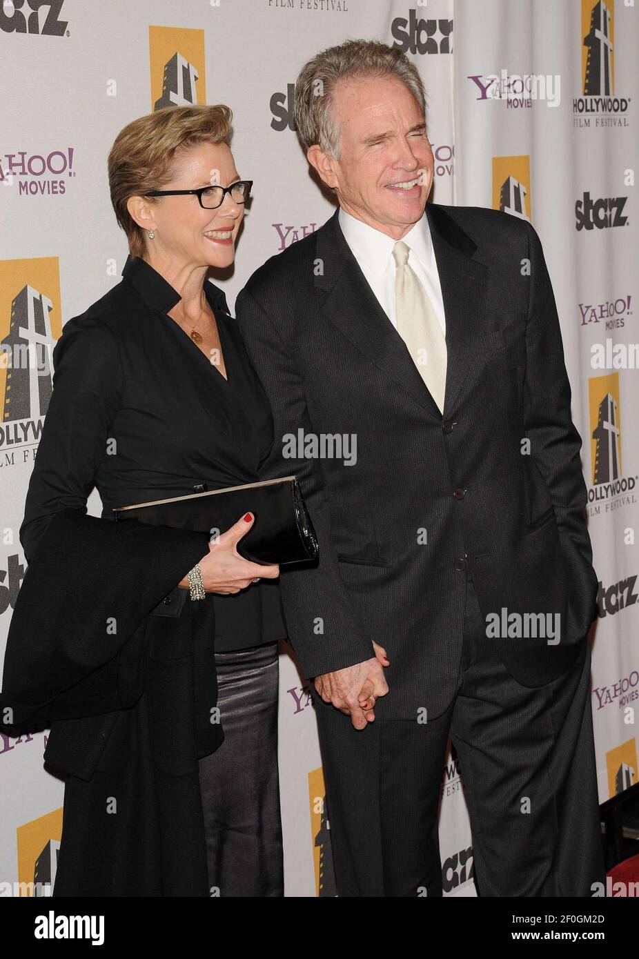Annette Bening et Warren Beatty. 25 octobre 2010, Beverly Hills, CA ...