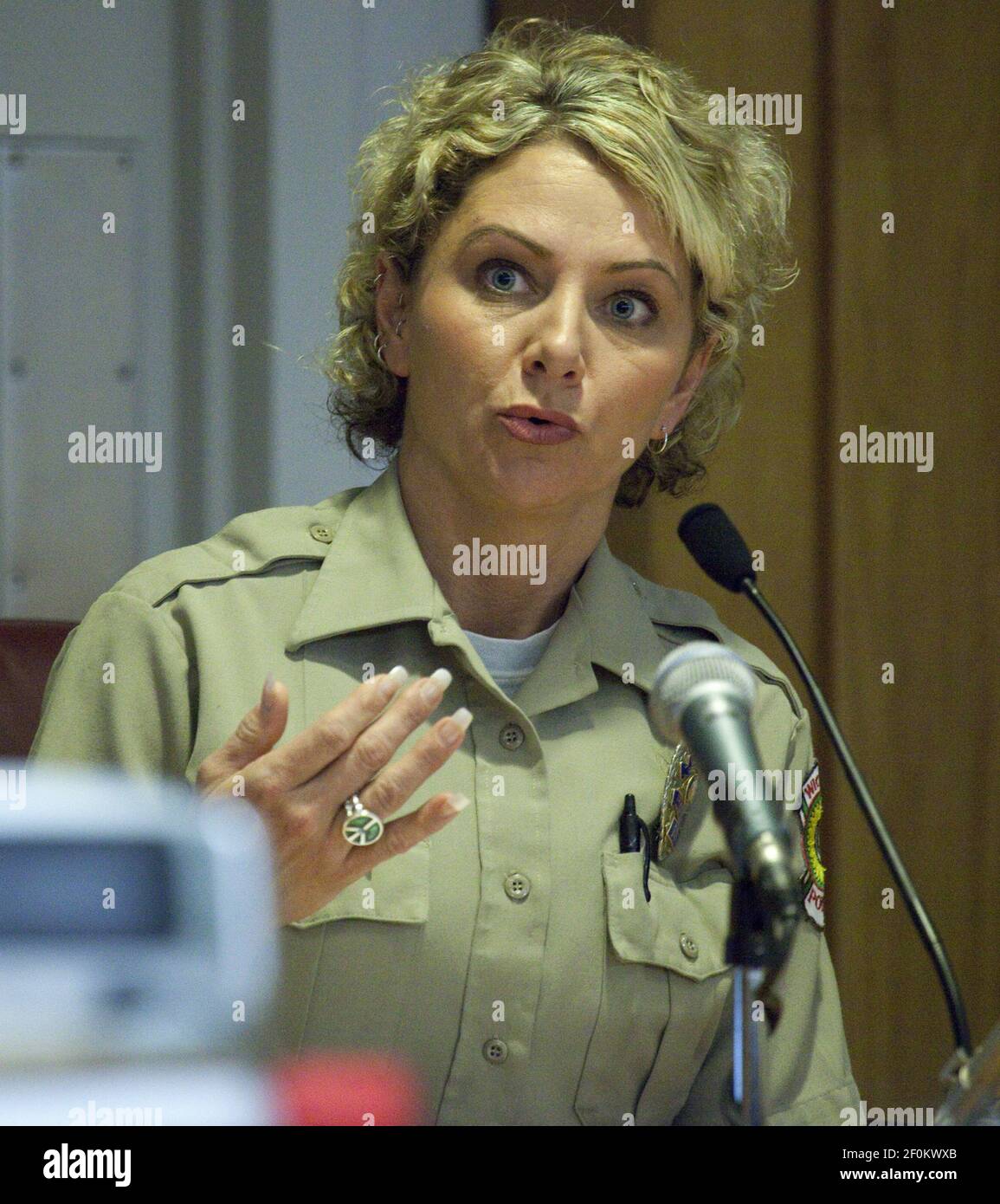 Valerie Shirkey, agente de police de Wichita, témoigne de sa réponse à ...