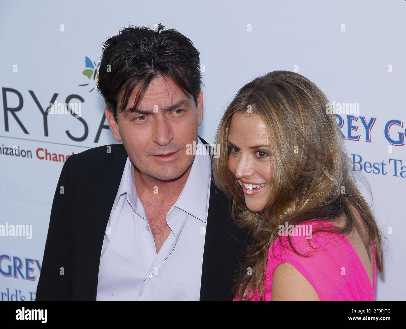 10 juin 2006 - Bel Air, Californie - Brook Wolofsky et Charlie Sheen ...