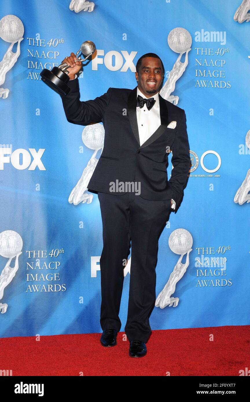 Sean 'Diddy' Combs. 12 février 2009, Los Angeles, CA. 40ème prix de l ...