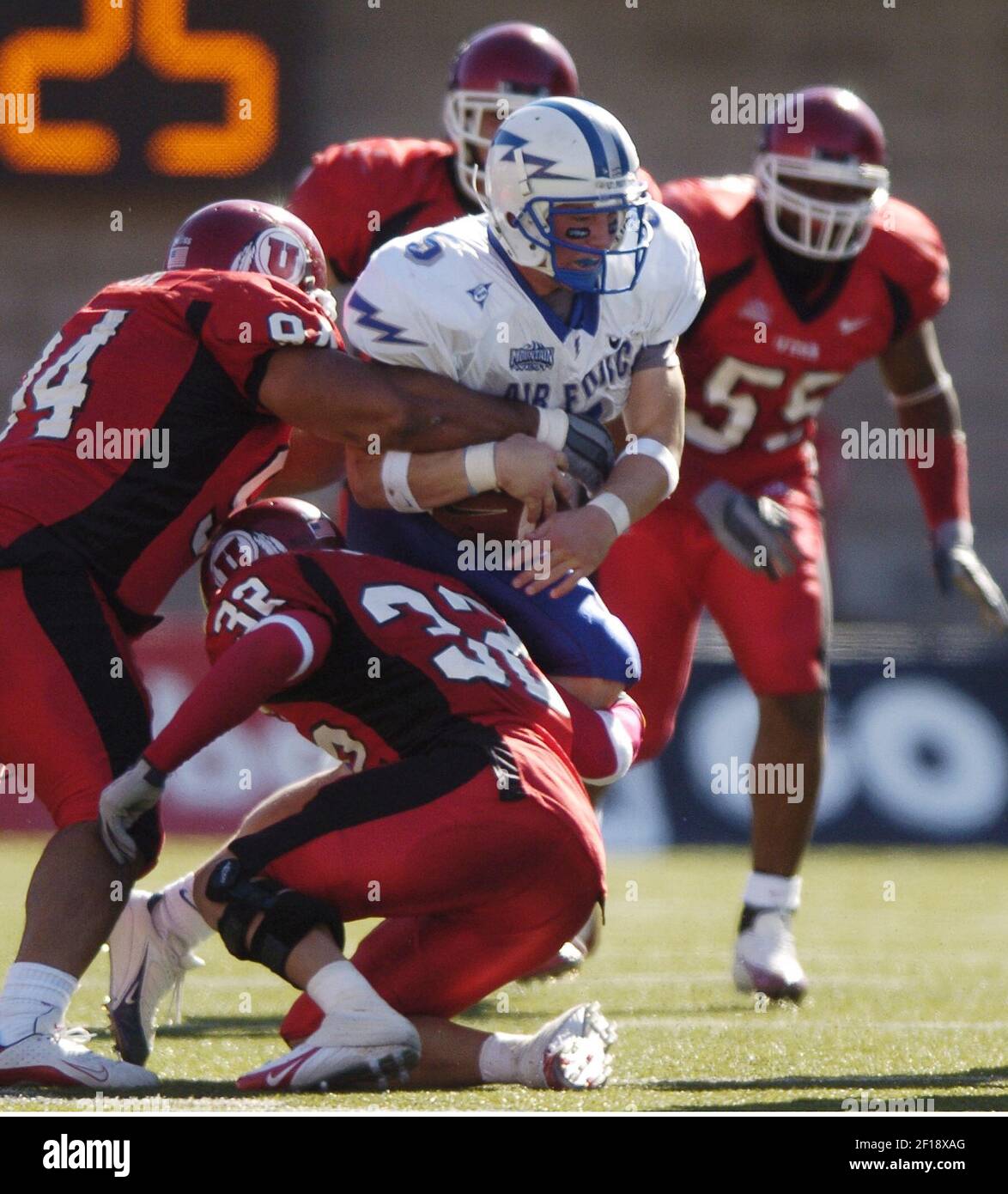 KRT SPORTS STORY SLUGGED: AIRFORCE-UTAH PHOTO KRT PAR DAVID BITON ...