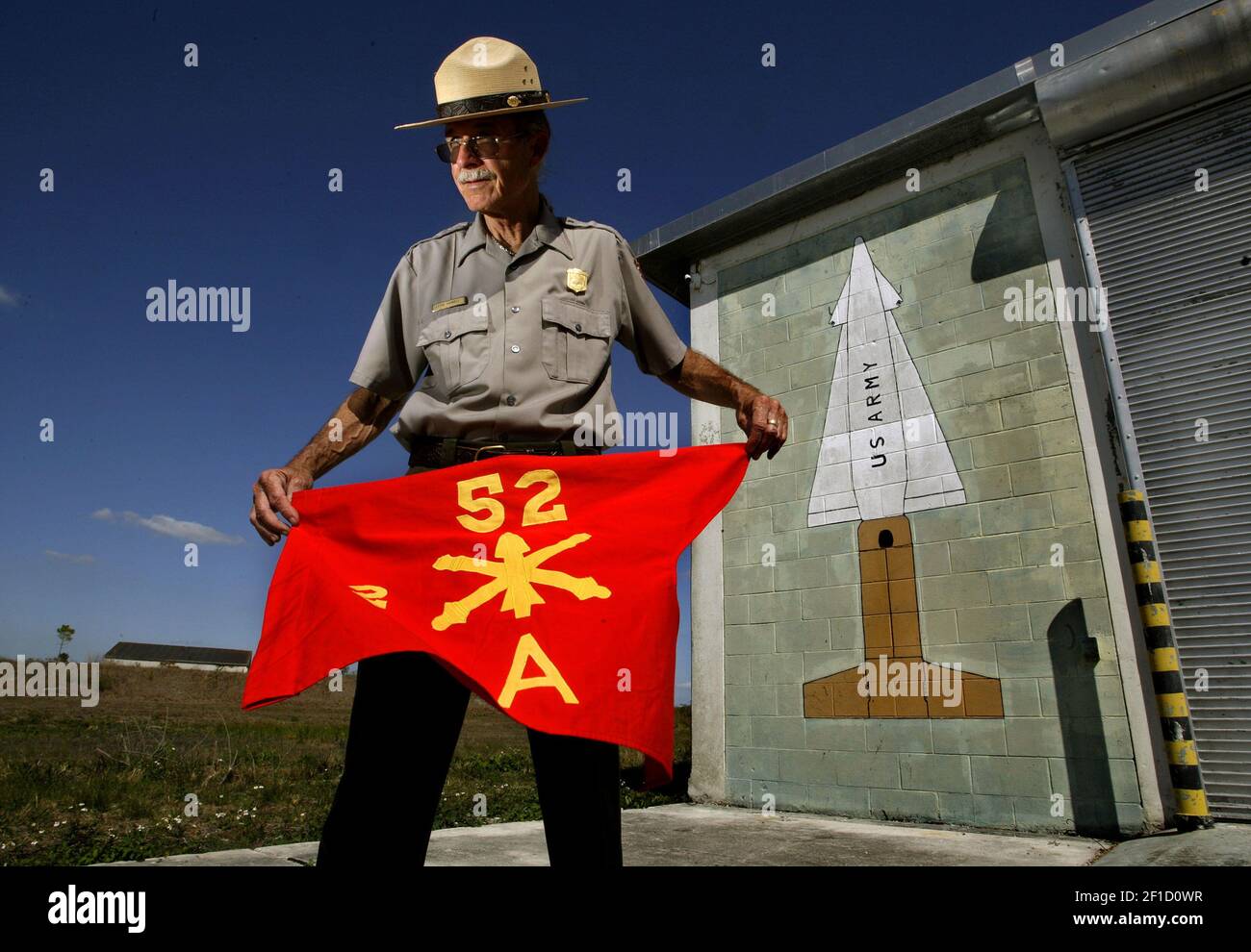 Le Ranger du parc national des Everglades, Leon Howell, détient le ...