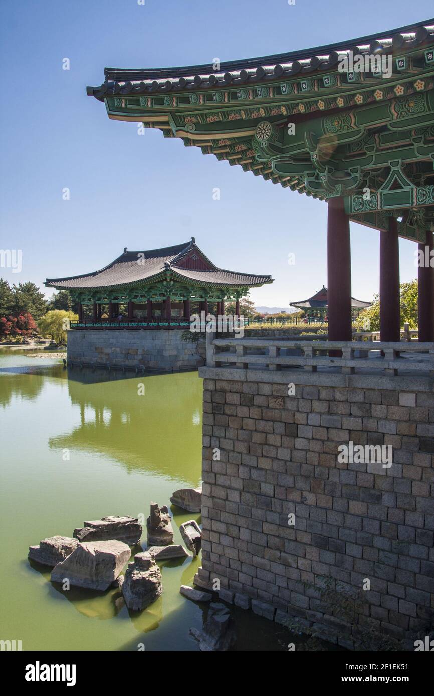 Anapji pond Banque de photographies et d’images à haute résolution - Alamy