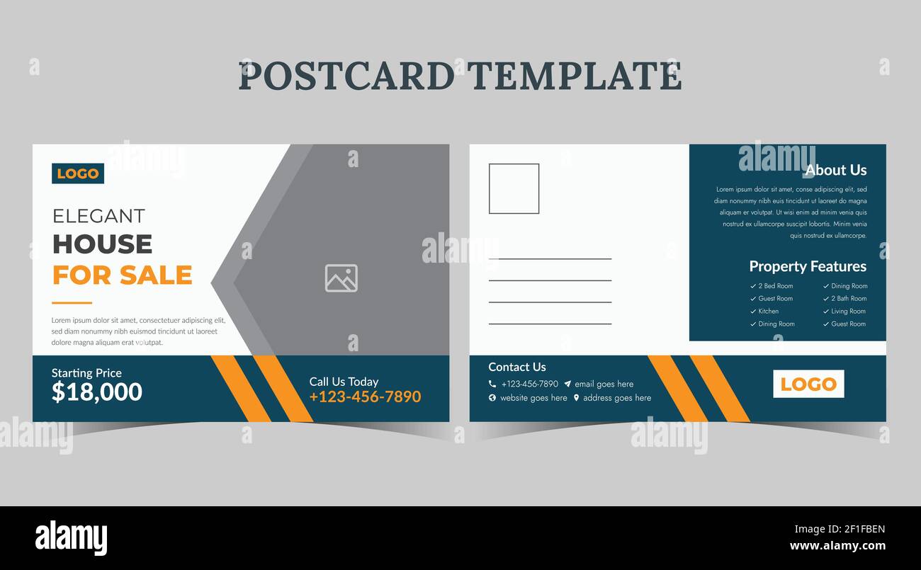 Modèle de carte postale Banque de photographies et d’images à haute ...