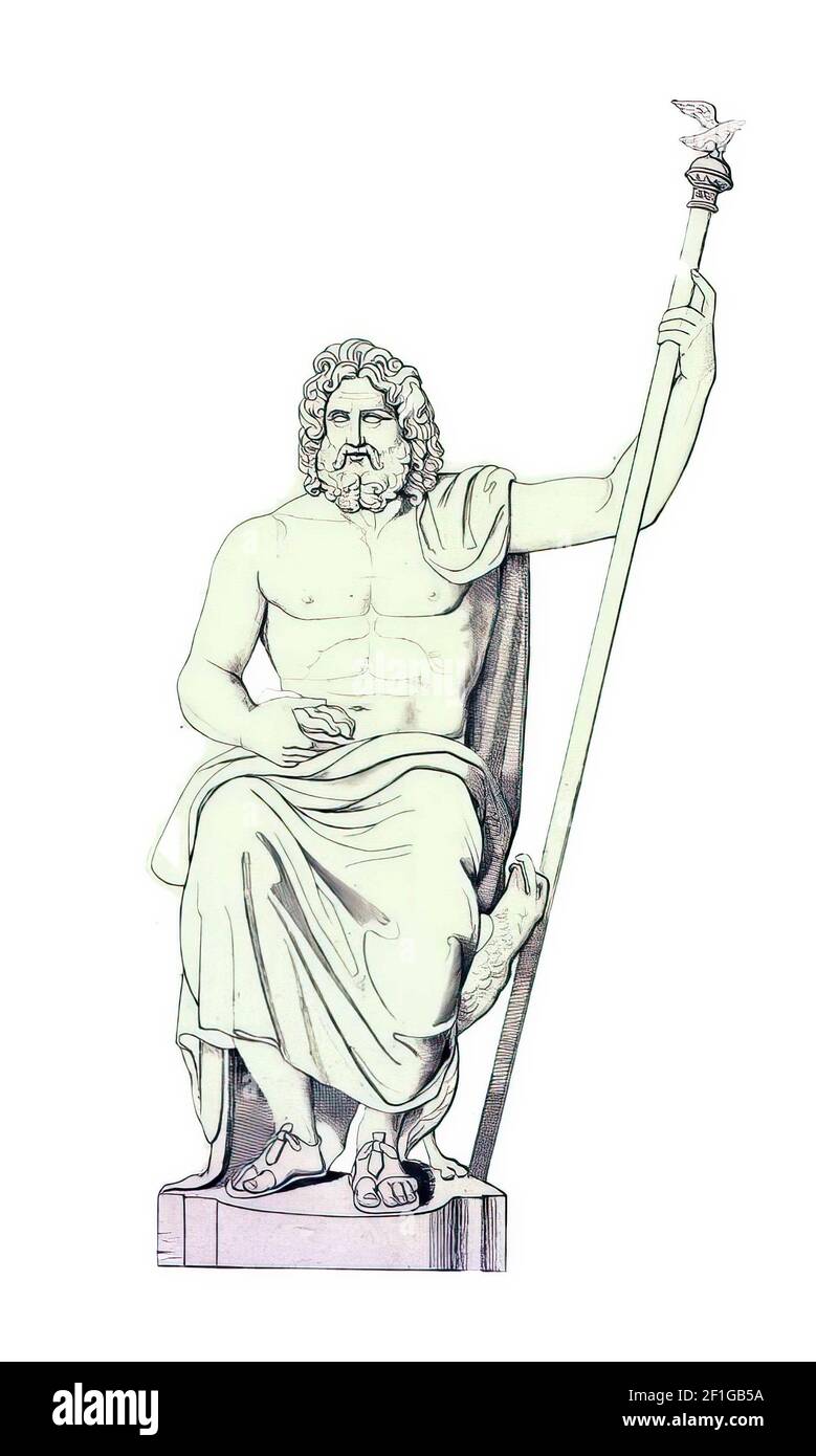 Zeus illustration Banque de photographies et d’images à haute ...