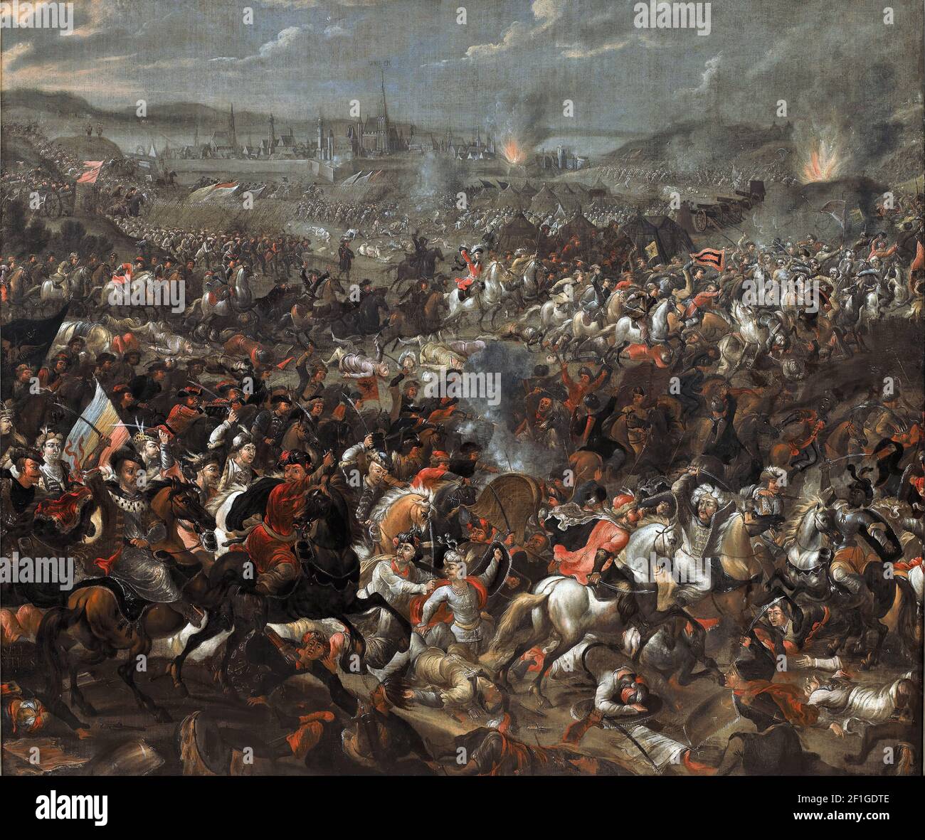 The battle of vienna Banque de photographies et d’images à haute ...