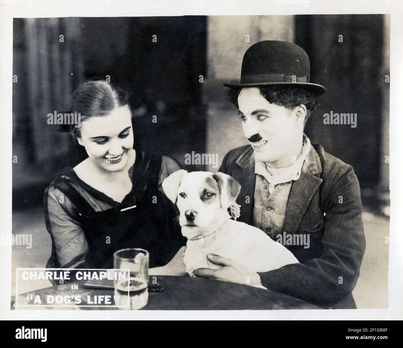 Charlie Chaplin Vintage Muet 1918 Film Banque d'image et photos - Alamy