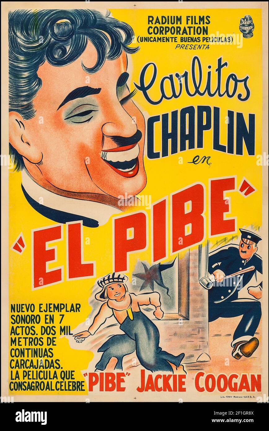 The Kid 1921 Charlie Chaplin Banque d'image et photos - Alamy