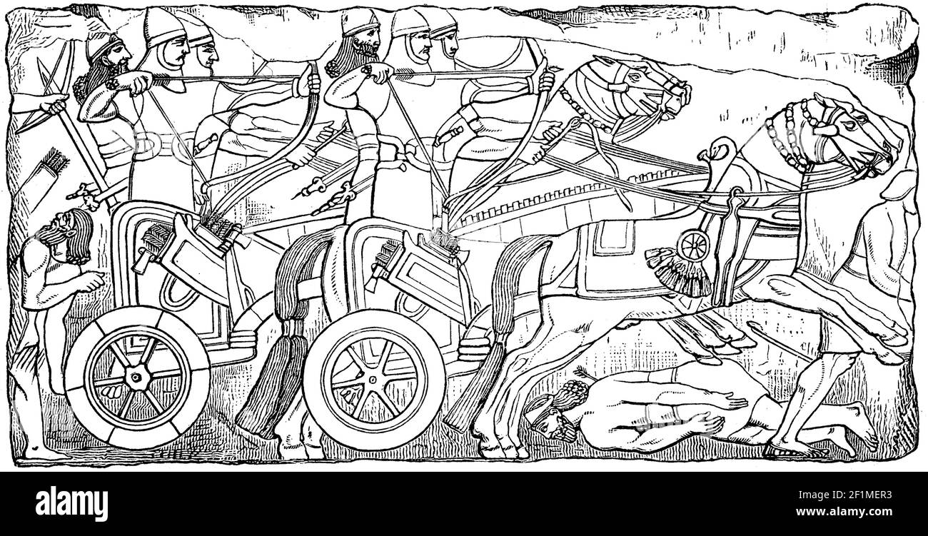 Assyrian empire Banque d'images détourées - Alamy