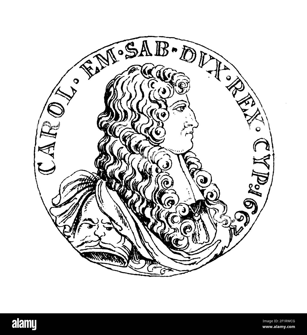 Charles emmanuel ii Banque d'images détourées - Alamy