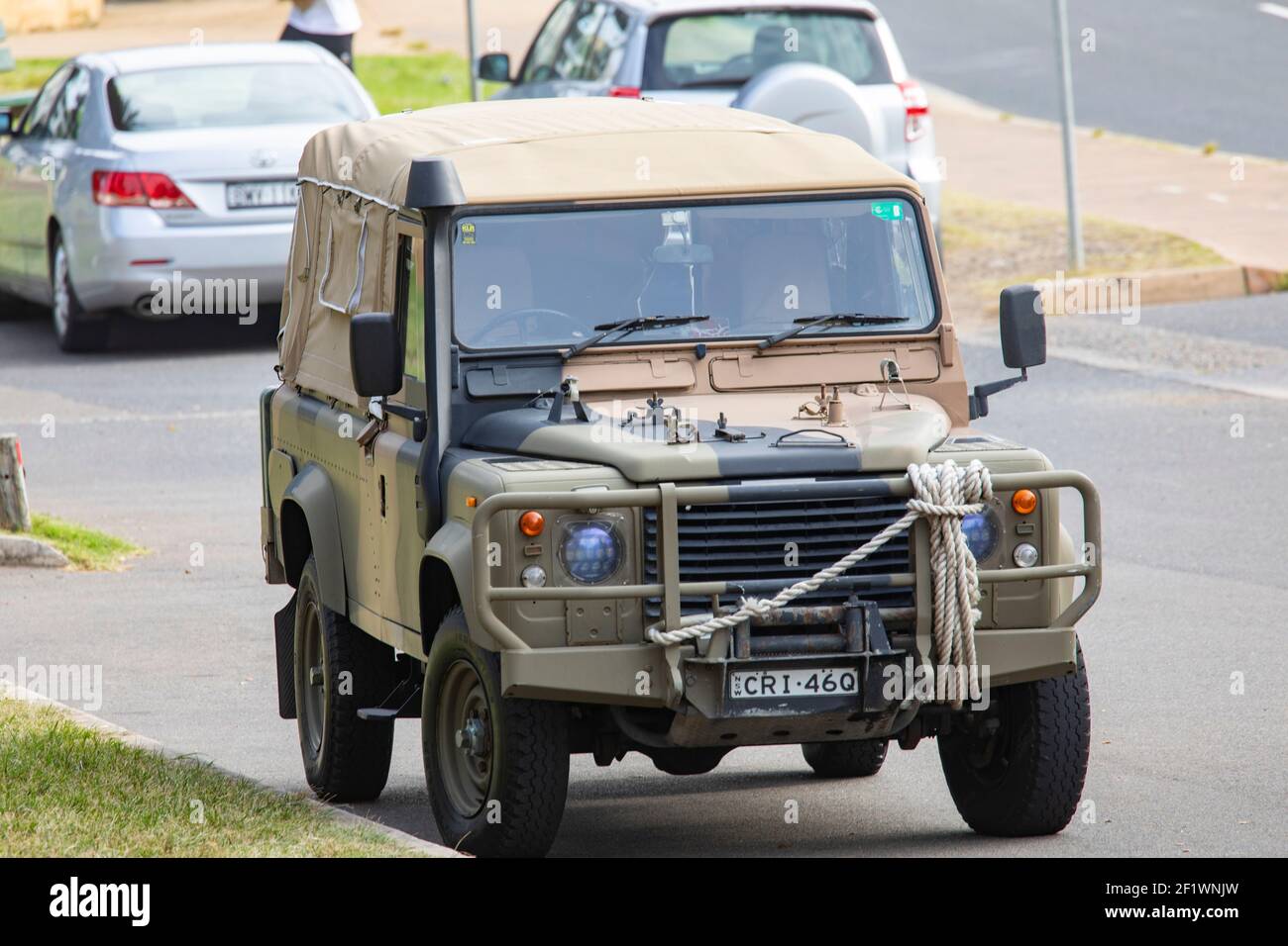 British army land rover vehicle Banque de photographies et d’images à ...