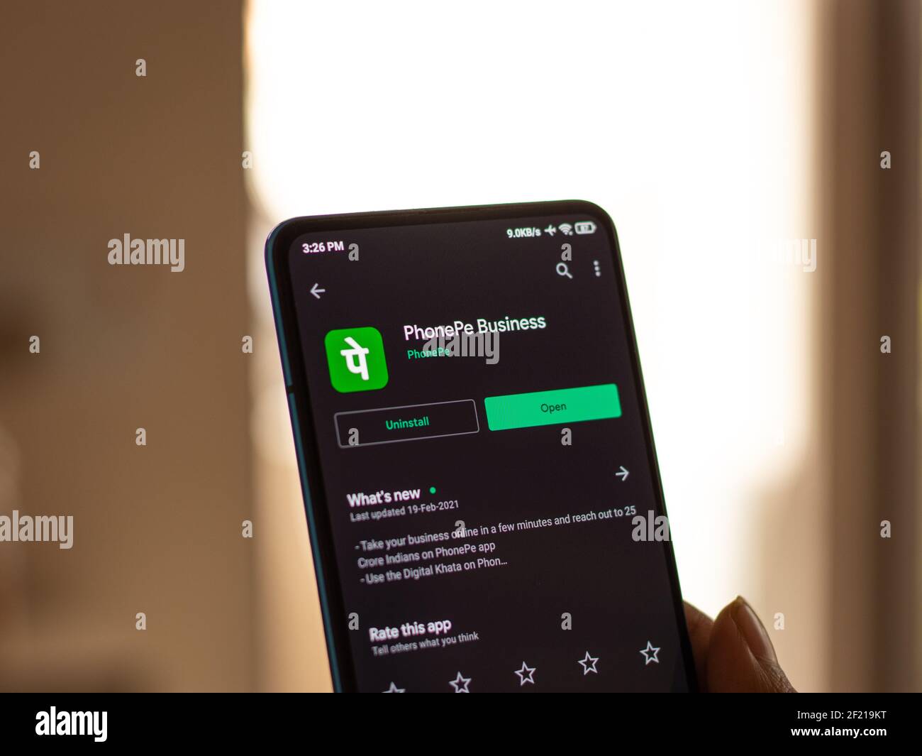 Phonepe logo Banque de photographies et d’images à haute résolution - Alamy