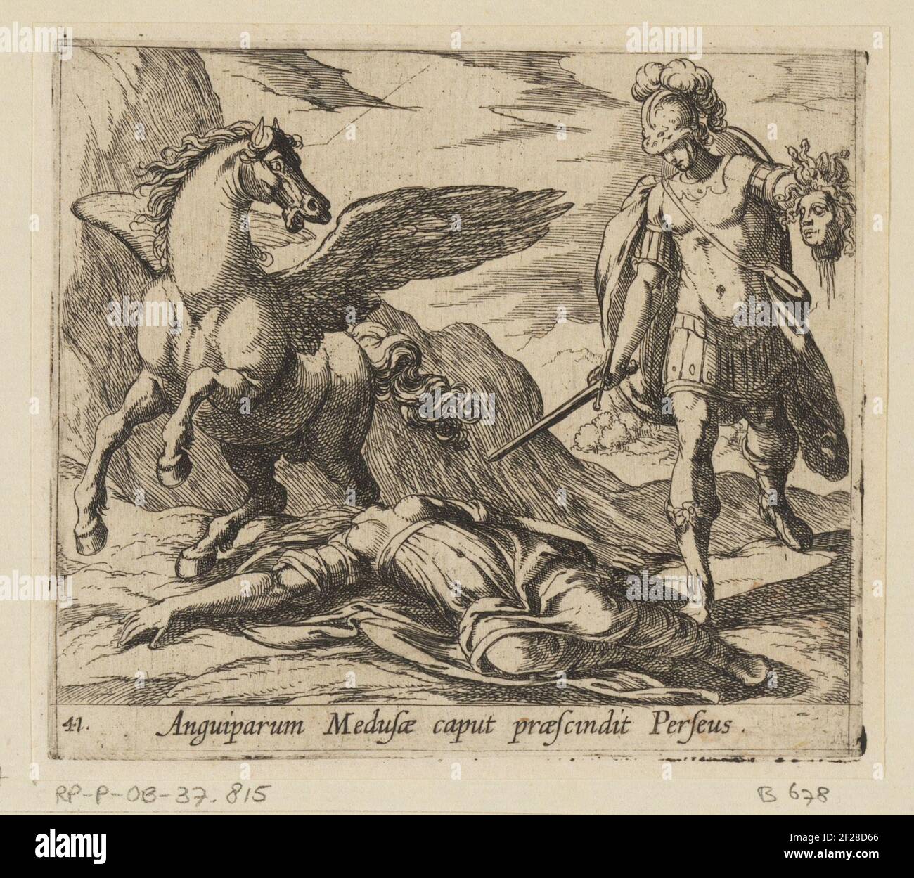 Perseus kills medusa Banque de photographies et d’images à haute ...