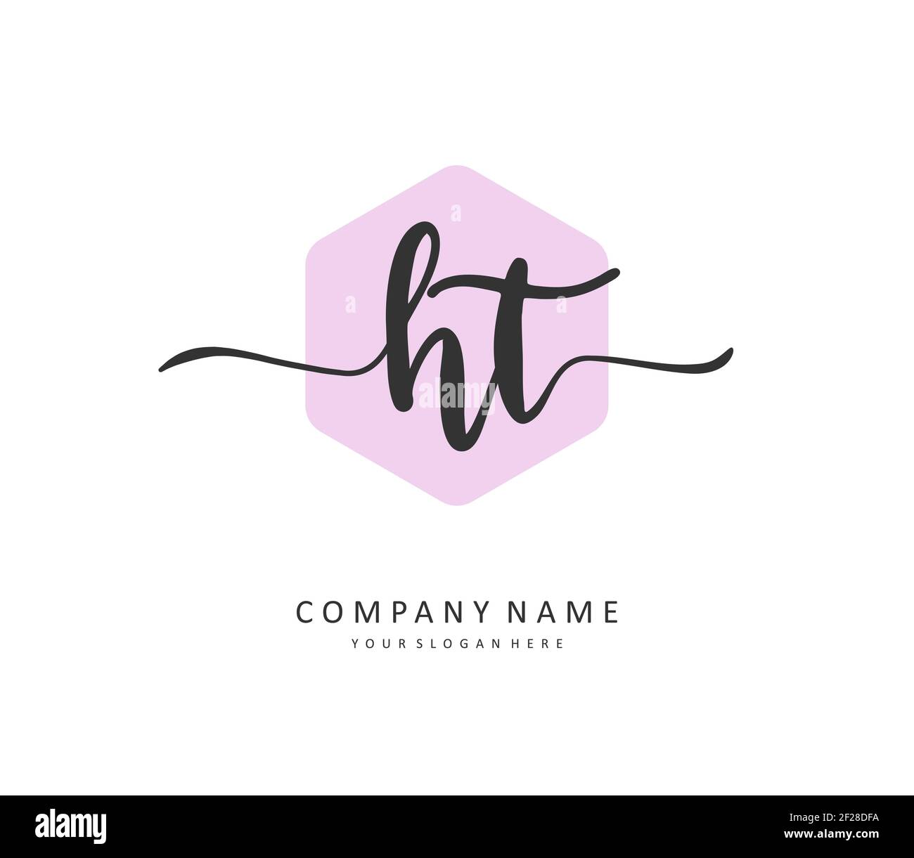 Logo de lettre ht Banque de photographies et d’images à haute ...