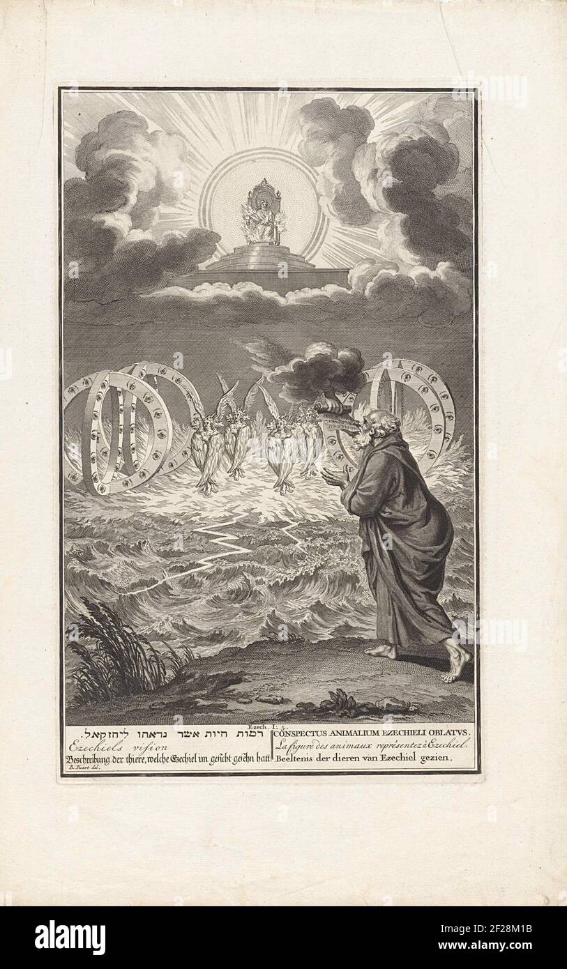 Le prophète ezéchiel reçoit un parchemin Banque de photographies et d ...