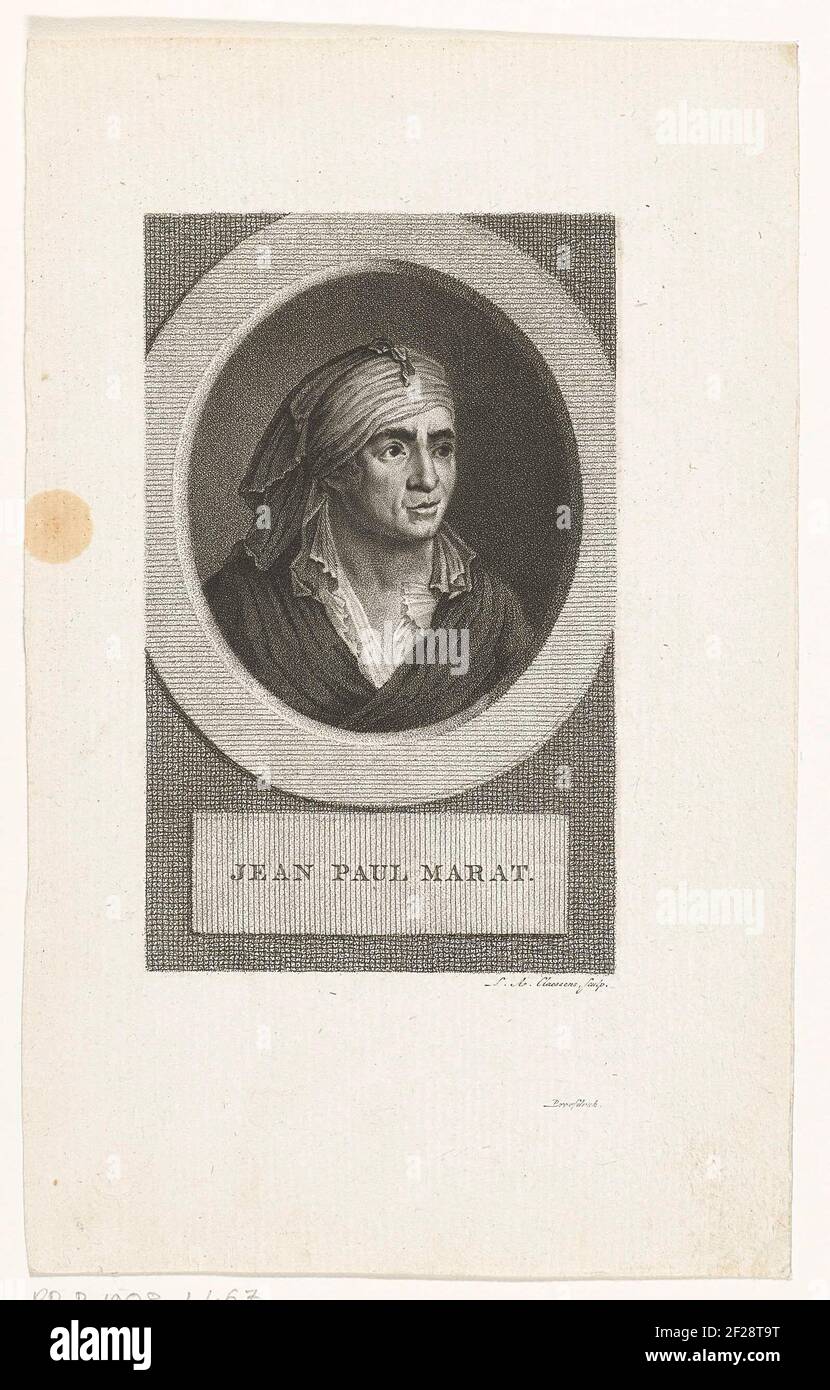 Portrait De Jean Paul Marat Banque d'image et photos - Alamy