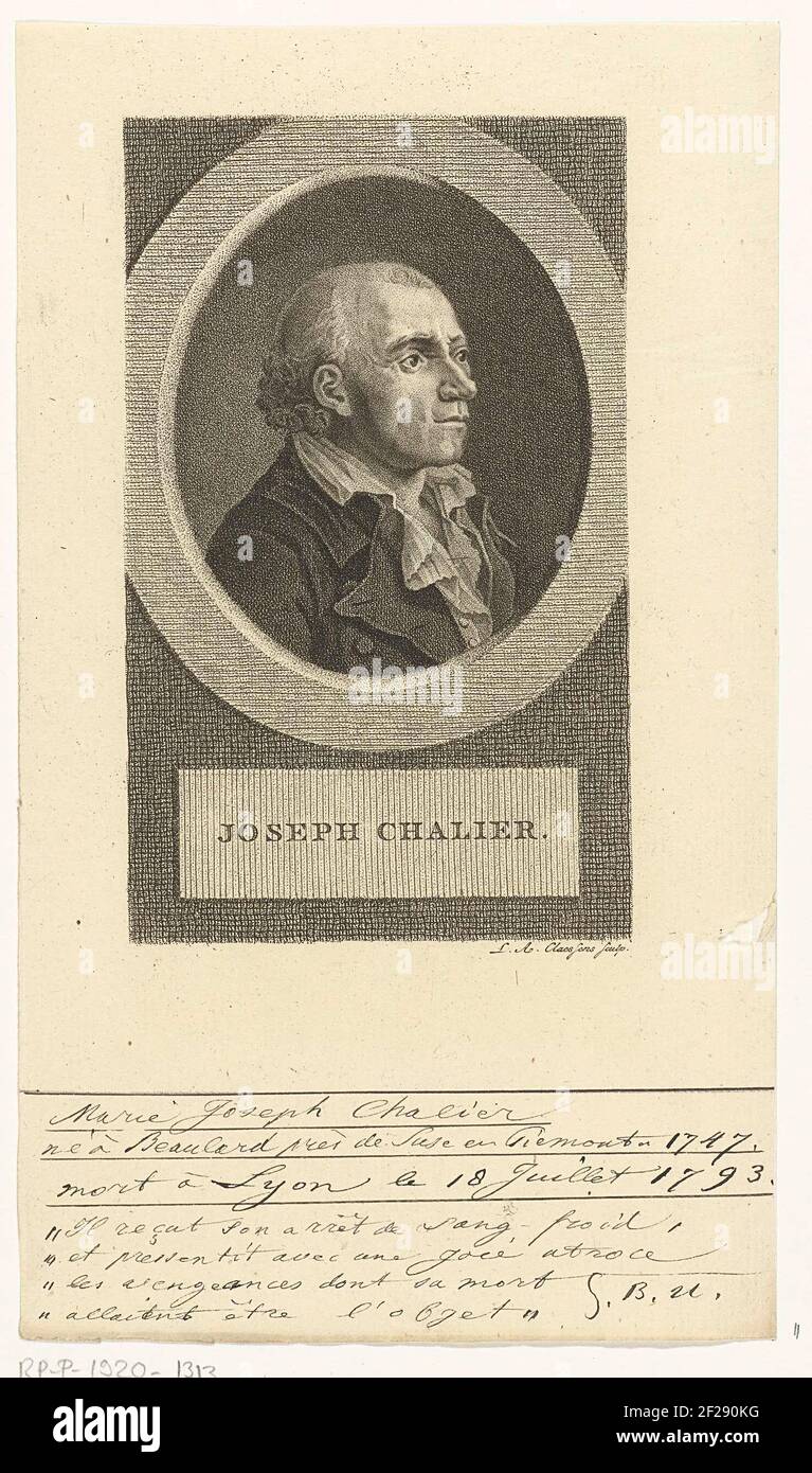 Joseph chalier Banque de photographies et d’images à haute résolution ...