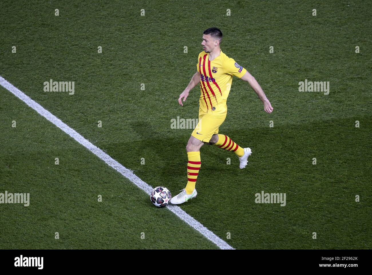 Clément Lenglet de Barcelone lors de la Ligue des champions de l'UEFA ...