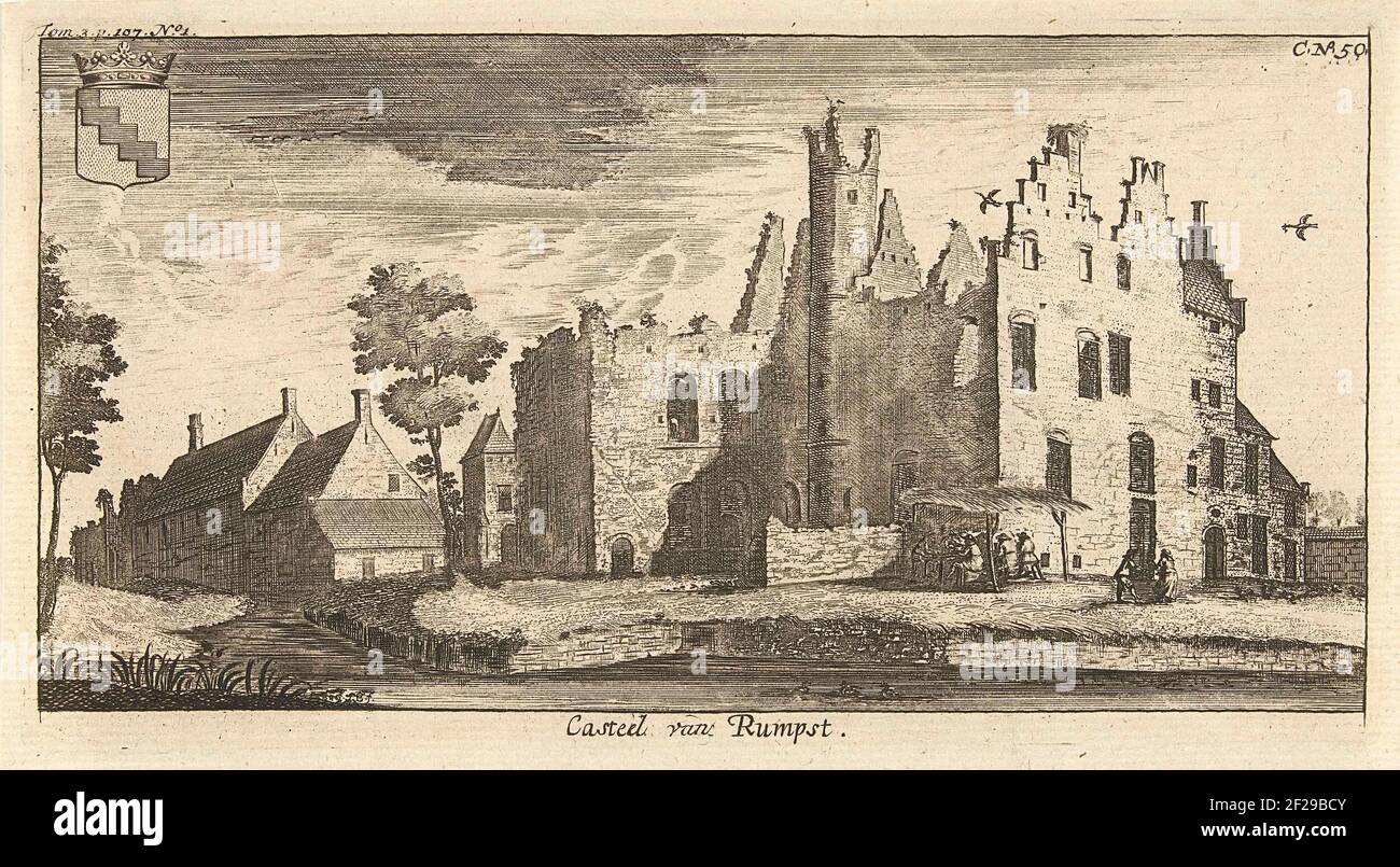 Kasteel Rumpst; Kasteel van Rumst; Kastelen in Brabant.vue du château ...