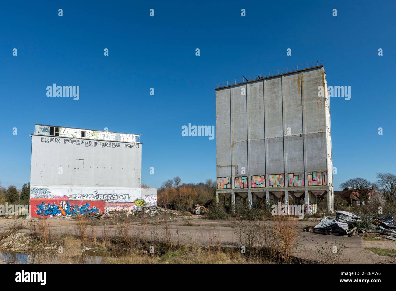 Stambridge Mill, sur la rivière Roach à l'est de Rochford. L'usine de ...