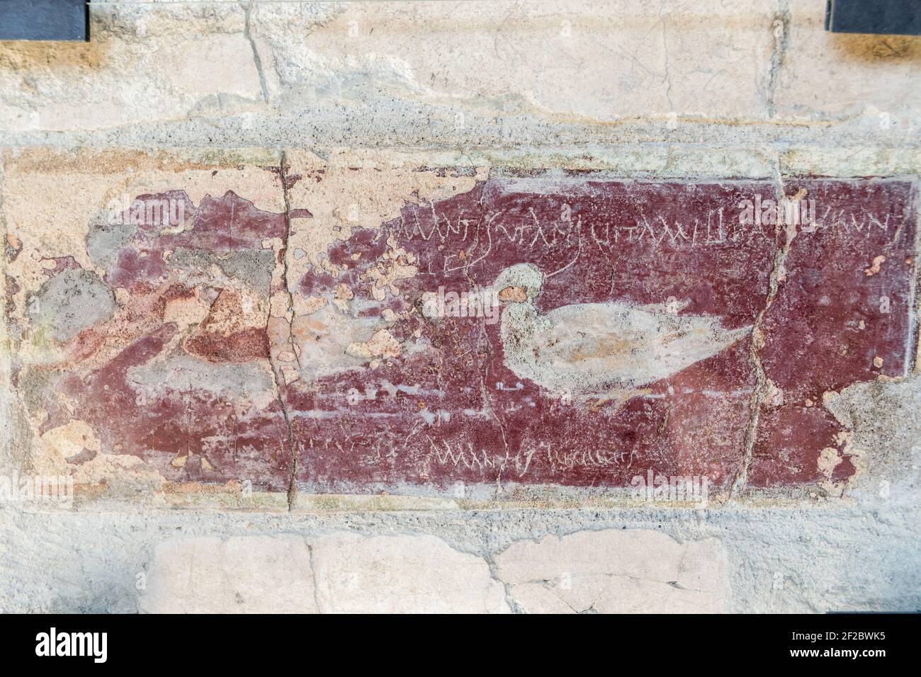 Pompeii latin inscription Banque de photographies et d’images à haute ...