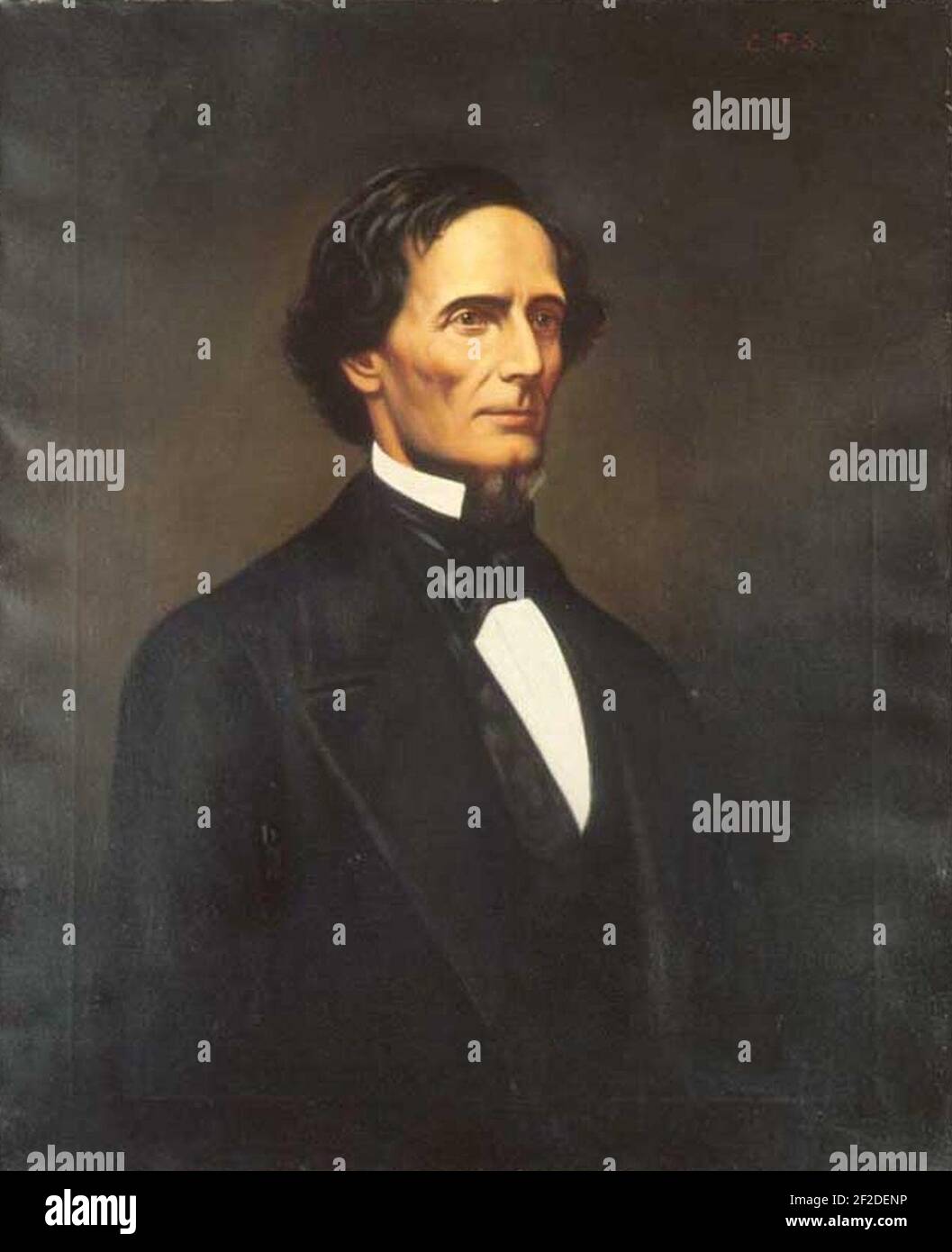 Jefferson f davis portrait Banque de photographies et d’images à haute ...