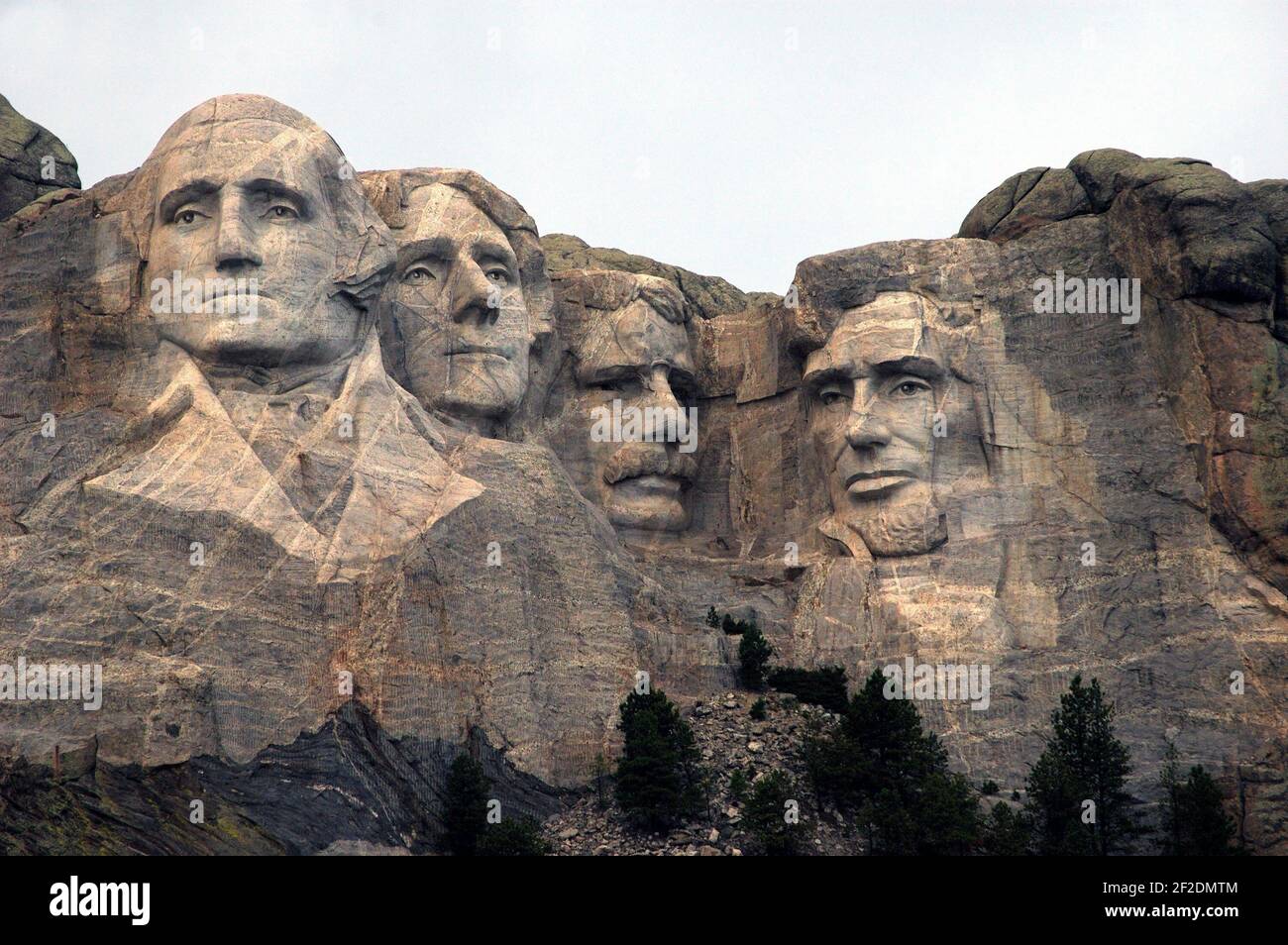 Sculpture de gutzon borglum Banque d'image et photos - Alamy