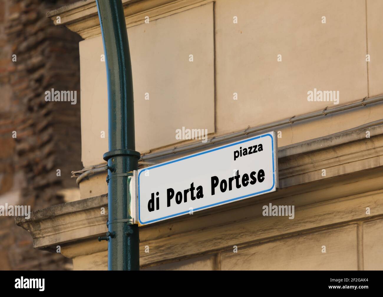 Porta Portese Gate Banque d'image et photos - Alamy
