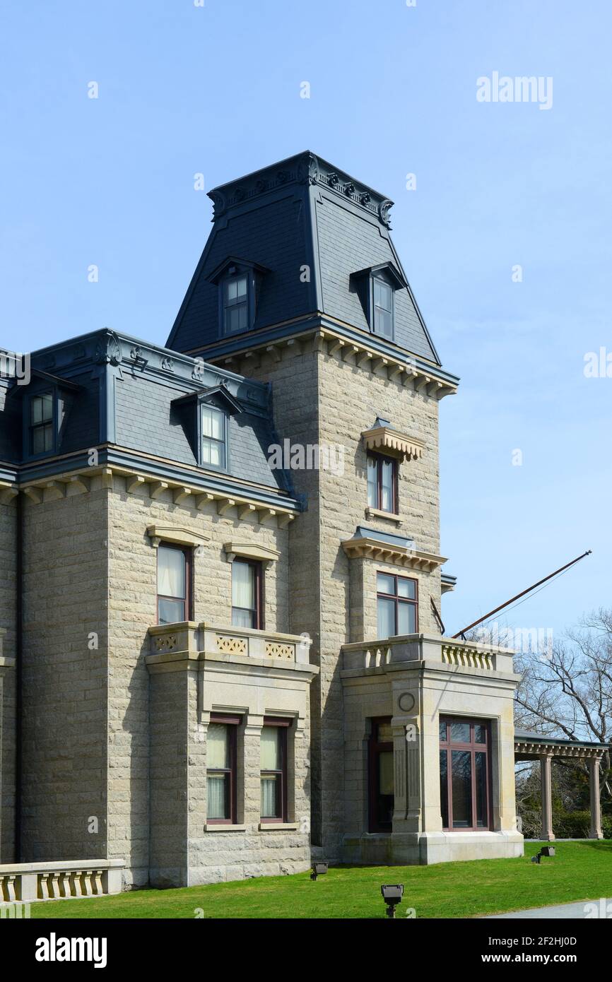 Chateau-sur-Mer est une maison historique de style château dans le ...
