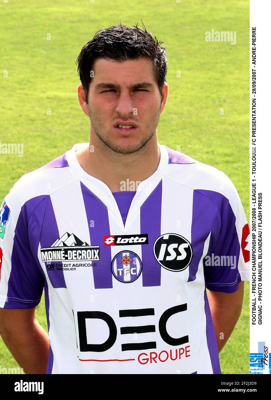 Andre Pierre Gignac Toulouse Fc Banque d'image et photos - Alamy