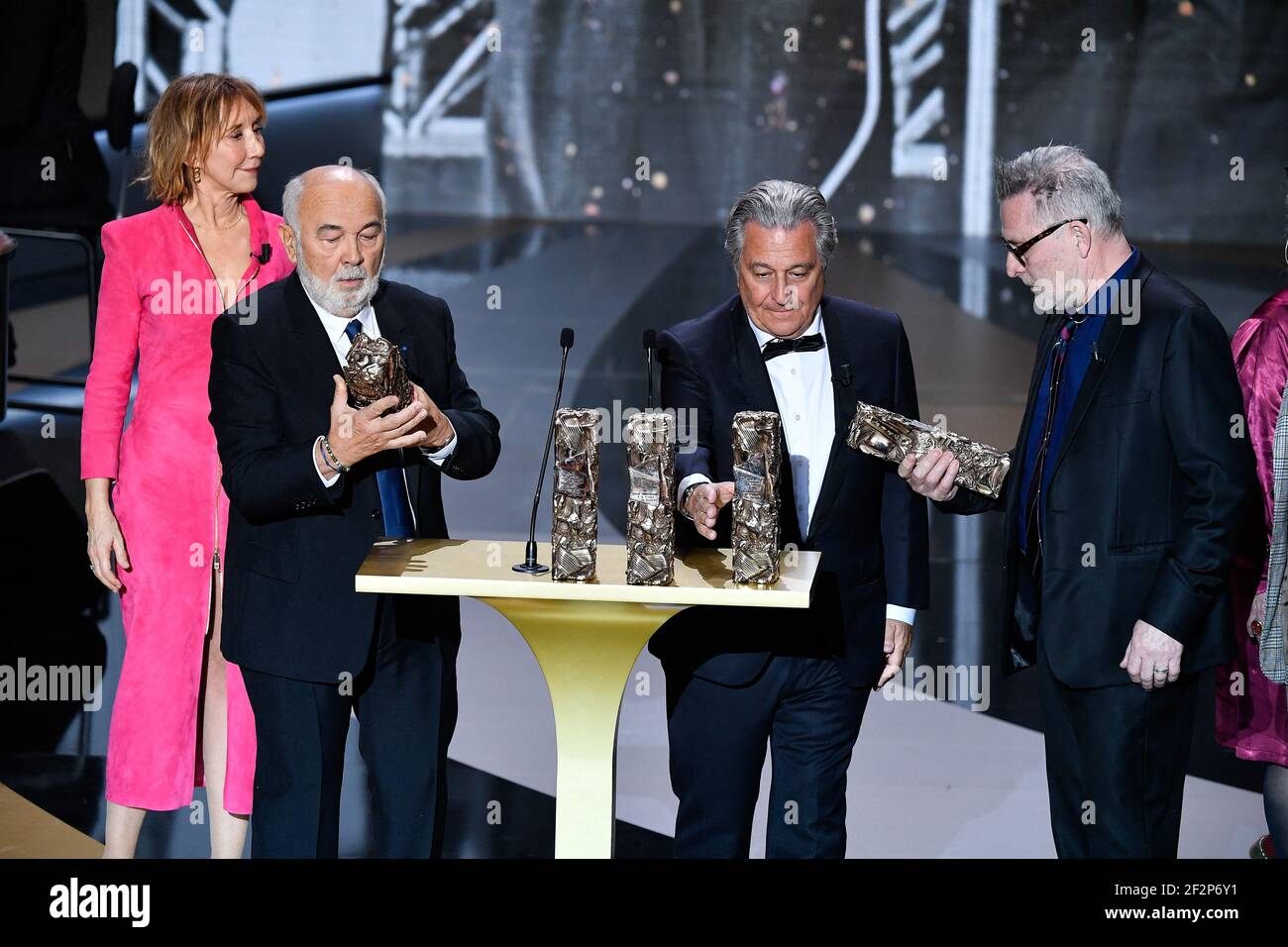 Josiane balasko and thierry lhermitte Banque de photographies et d ...