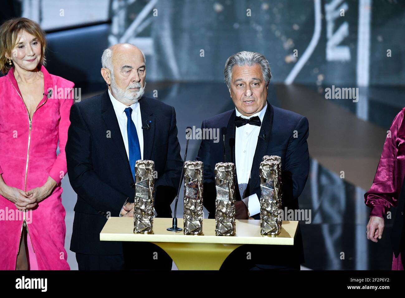 Josiane balasko and thierry lhermitte Banque de photographies et d ...