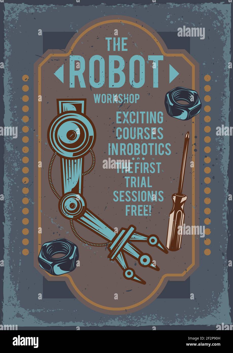 Affiche de robotique Banque de photographies et d’images à haute ...