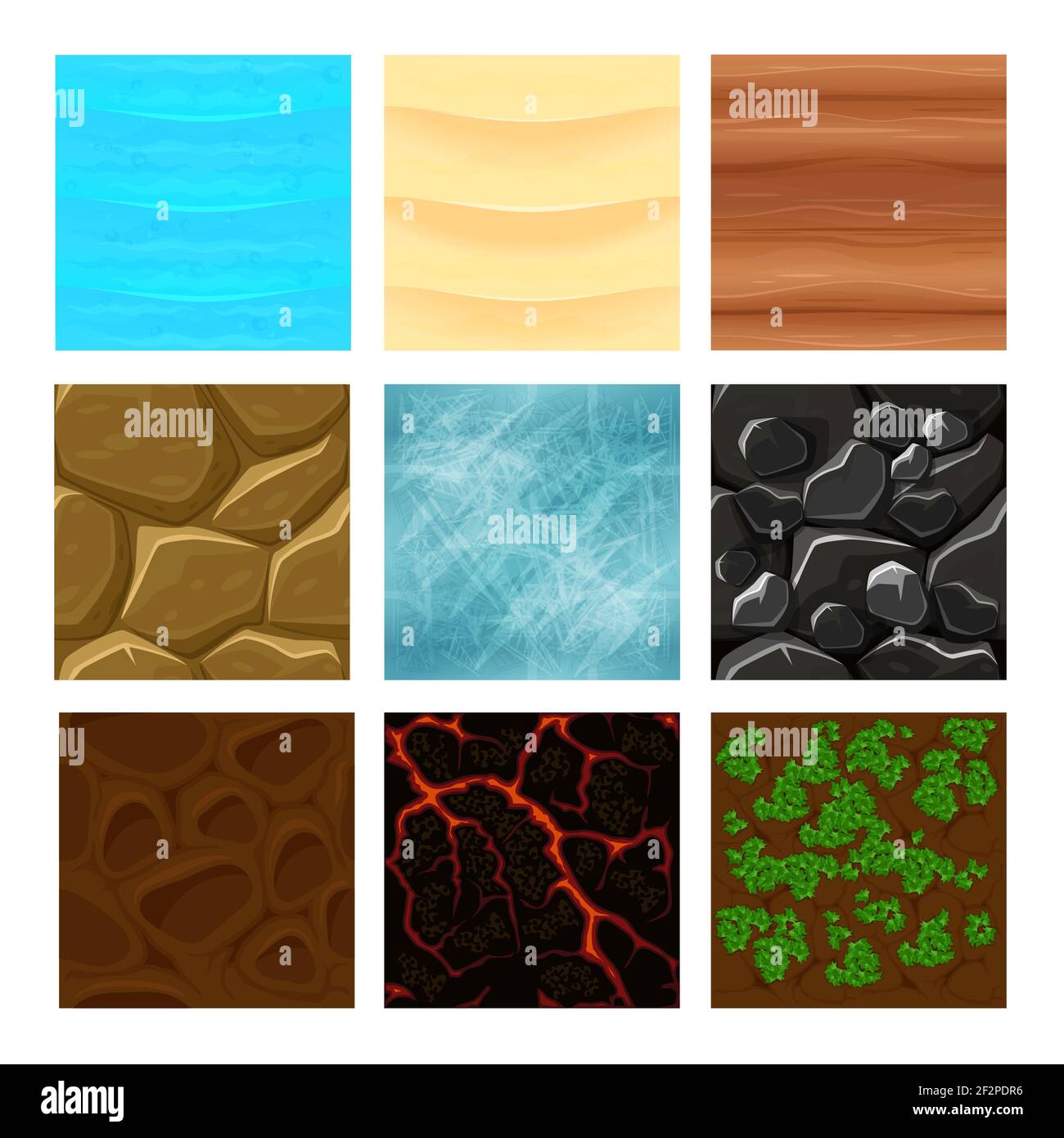 Textures au sol Banque d'images vectorielles - Alamy