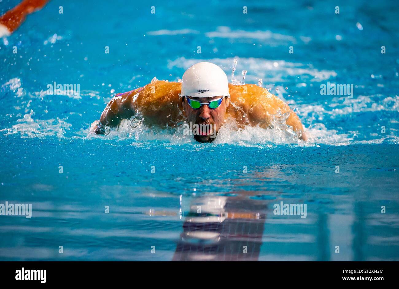 Michael phelps nageant papillon Banque de photographies et d’images à ...