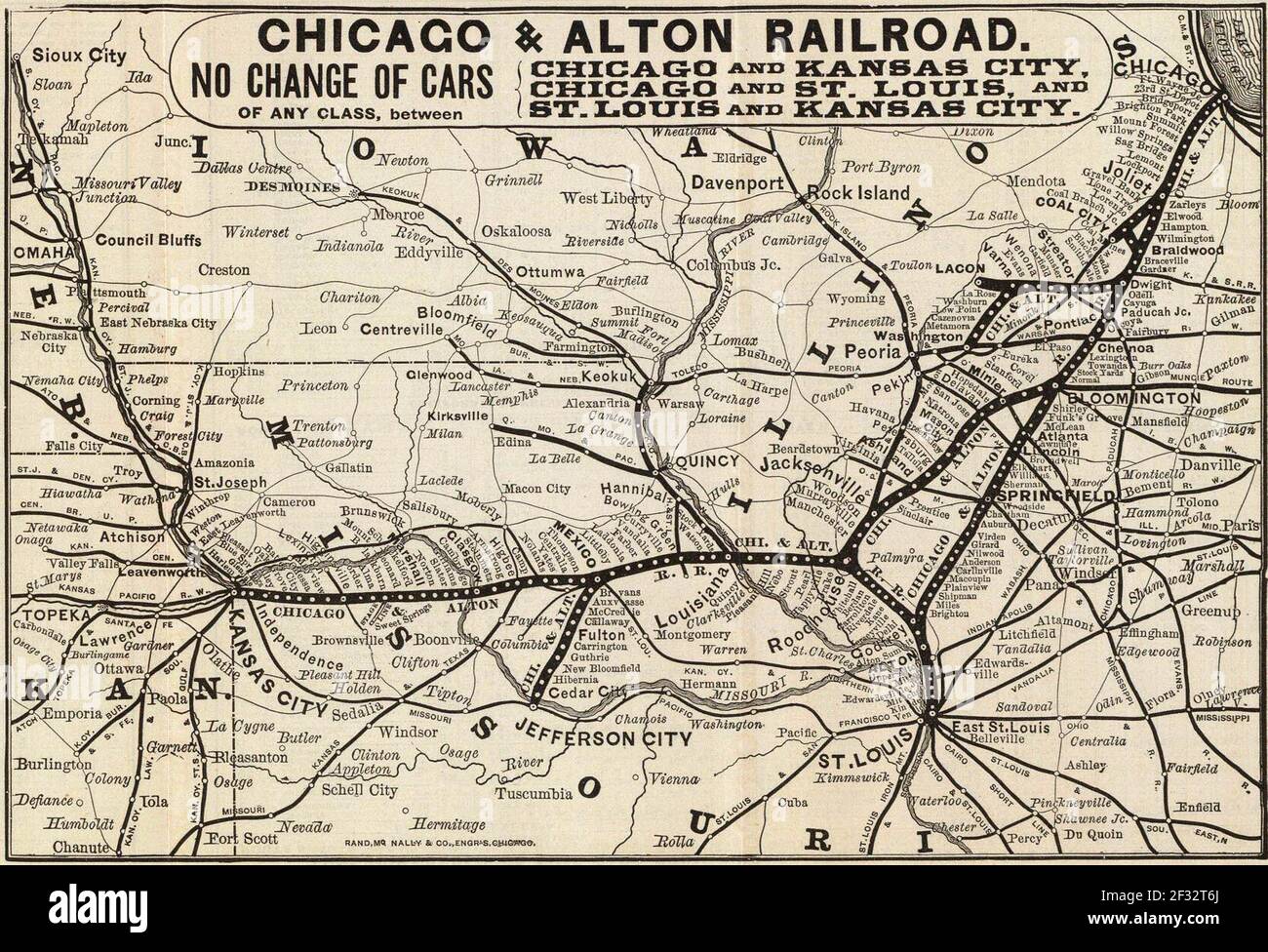 Historical map of chicago Banque de photographies et d’images à haute ...